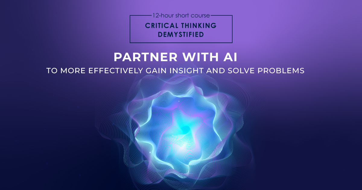 Sasin Demystified Series: Critical Thinking Demystified Sasin Demystified Series: Critical Thinking Demystified